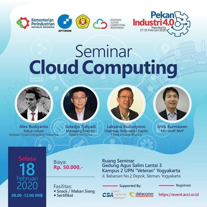 Seminar Cloud Computing (Azure & ASP.NET Core) – Erick Kurniawan