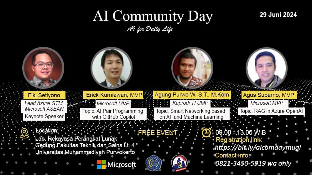 AI Community Day 2024 – Erick Kurniawan