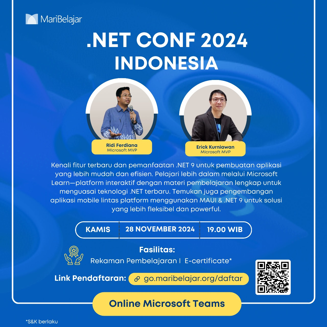 .NET Conf 2024 [Yogyakarta] – Erick Kurniawan